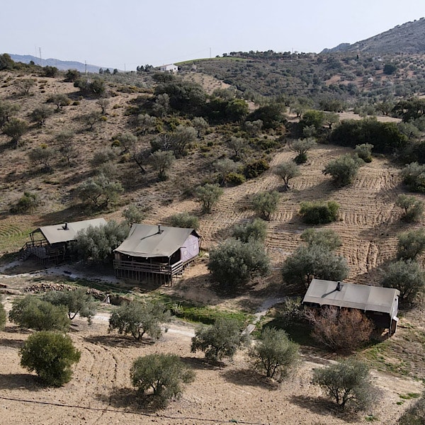 Glamping - Valle de Abdalajis-Málaga: Cortijo dos Santos - Genieten in ...